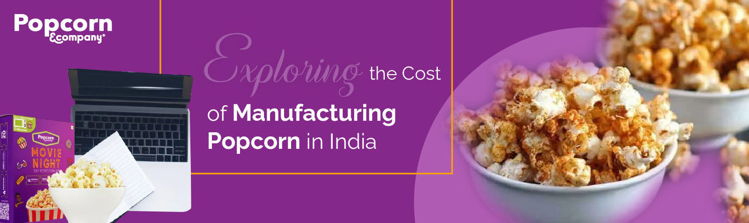 Exploring the Cost of Manufacturing Popcorn in India – Popcorn & Company