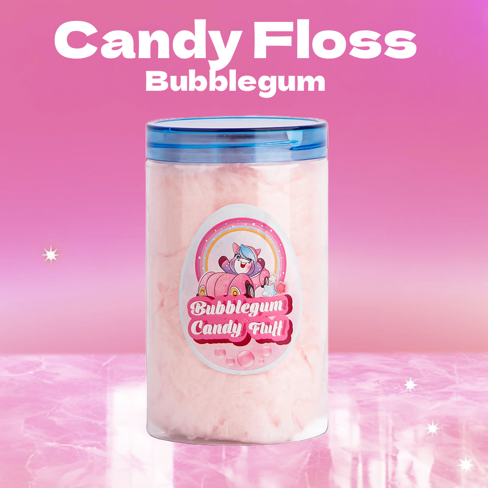 Gourmet Popcorn -Candy Floss - Bubblegum Flavor - Popcorn & Company