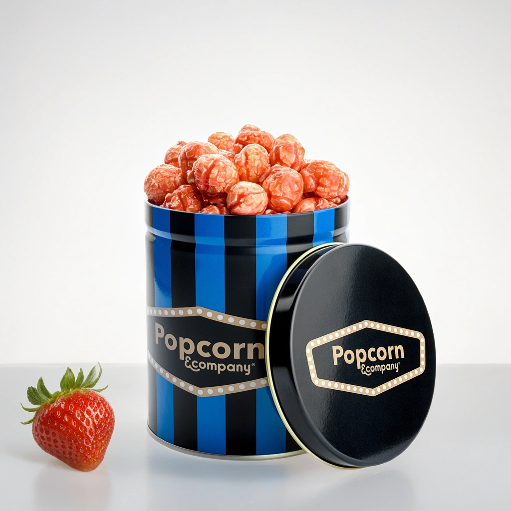 Gourmet Popcorn -Crunchy Lichi Popcorn - Popcorn & Company