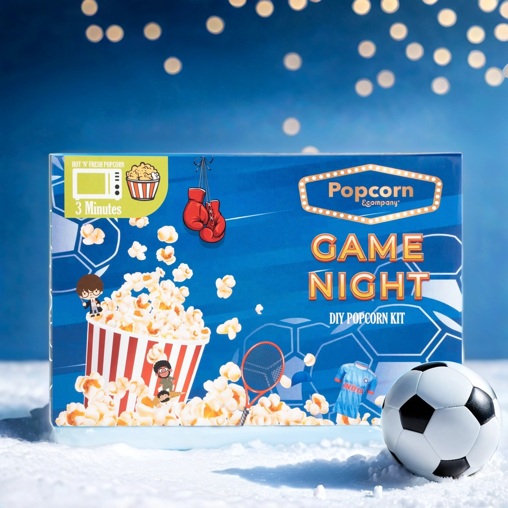 Gourmet Popcorn -Game Night DIY Kit - Popcorn & Company