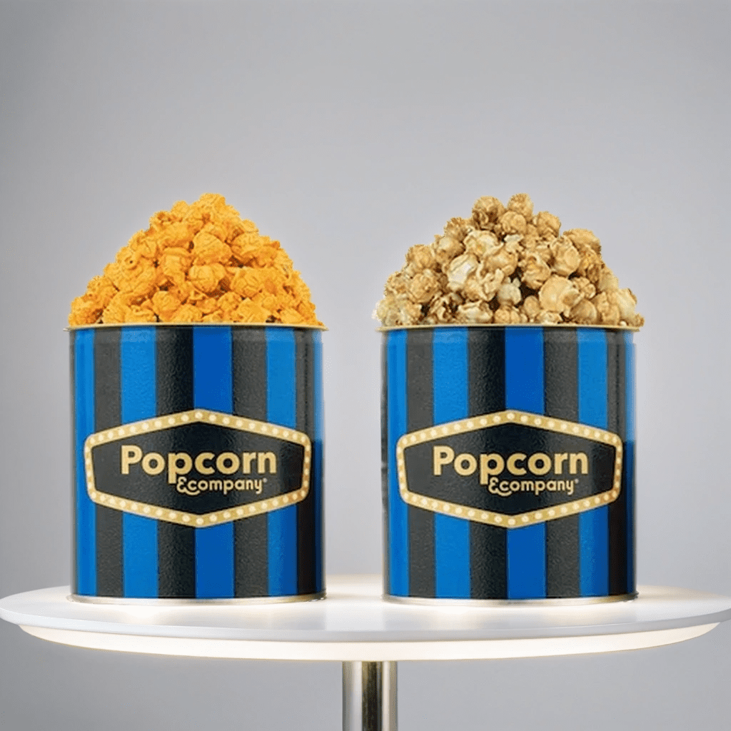 Gourmet Popcorn -Caramel Lite & Soft Cheesy Sriracha Popcorn - Combo ...