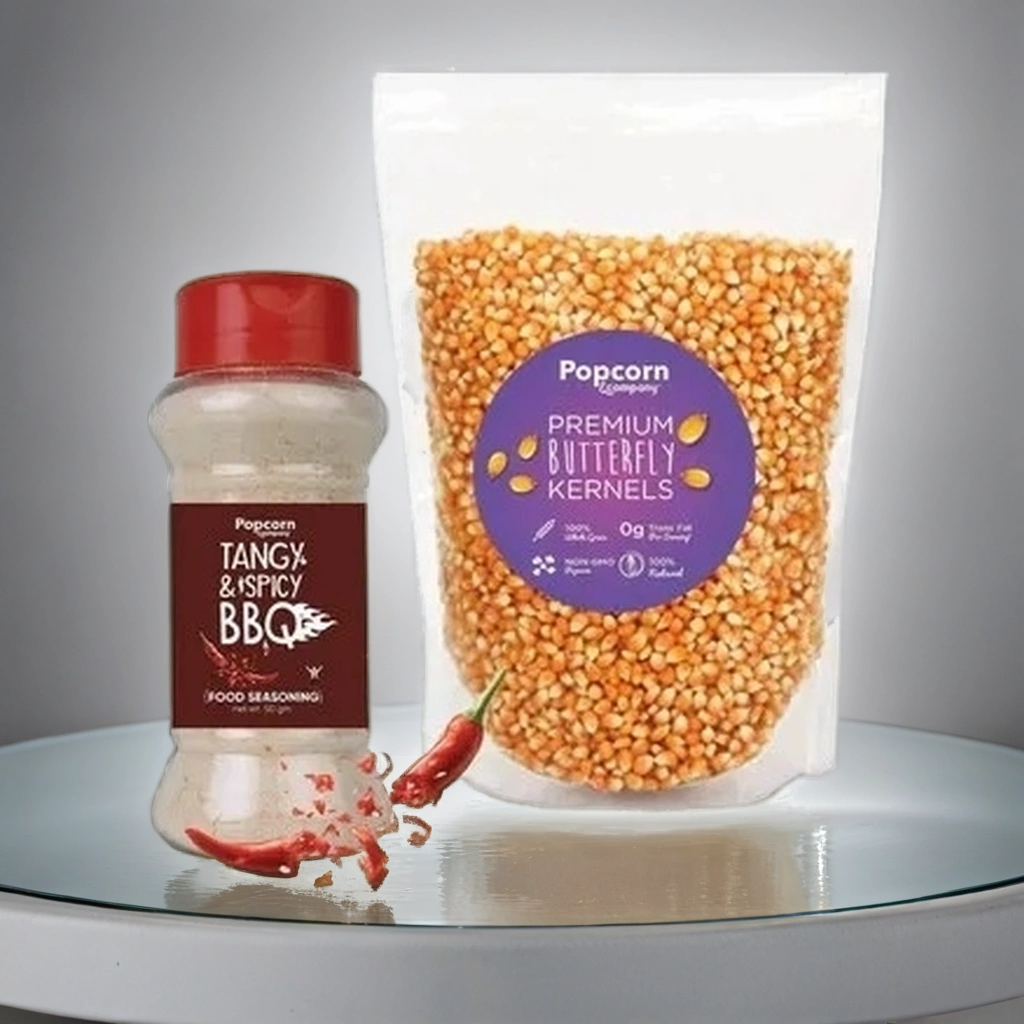 Gourmet Popcorn -Popcorn Kernels (300g) Tangy and Spicy BBQ Popcorn ...