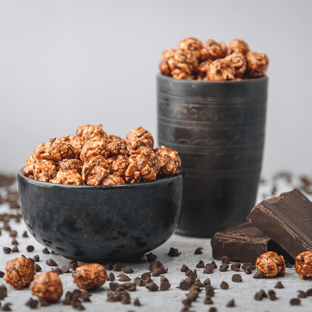 Gourmet Popcorn -Choco Caramel Popcorn | Chocolate Popcorn - Popcorn ...